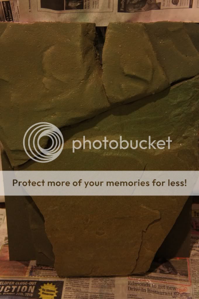 DIY Rock and Styro BG with Pics | Cichlid Fish Forum