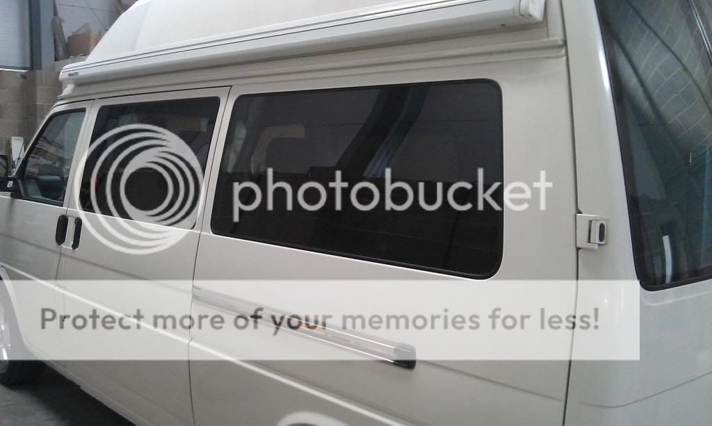 Fitting rear quarter side windows to a T4 | VW T4 Forum - VW T5 Forum